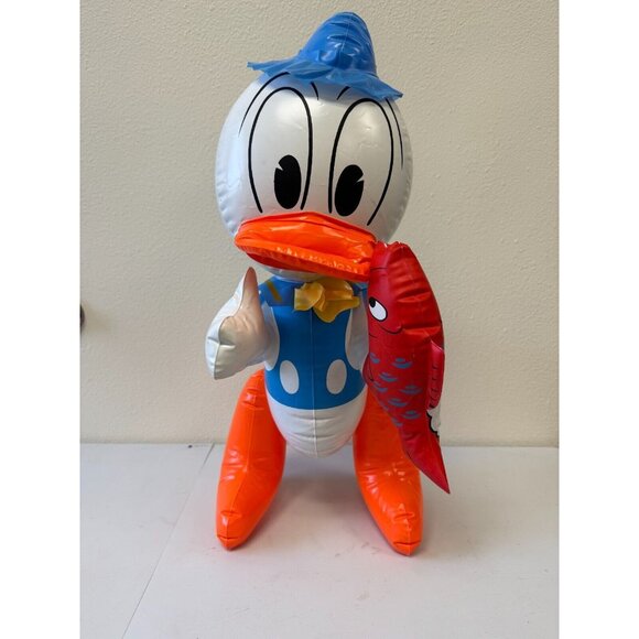 Disney | Toys | Vintage Orginal Walt Disney Donald Duck Inflatable Toy ...
